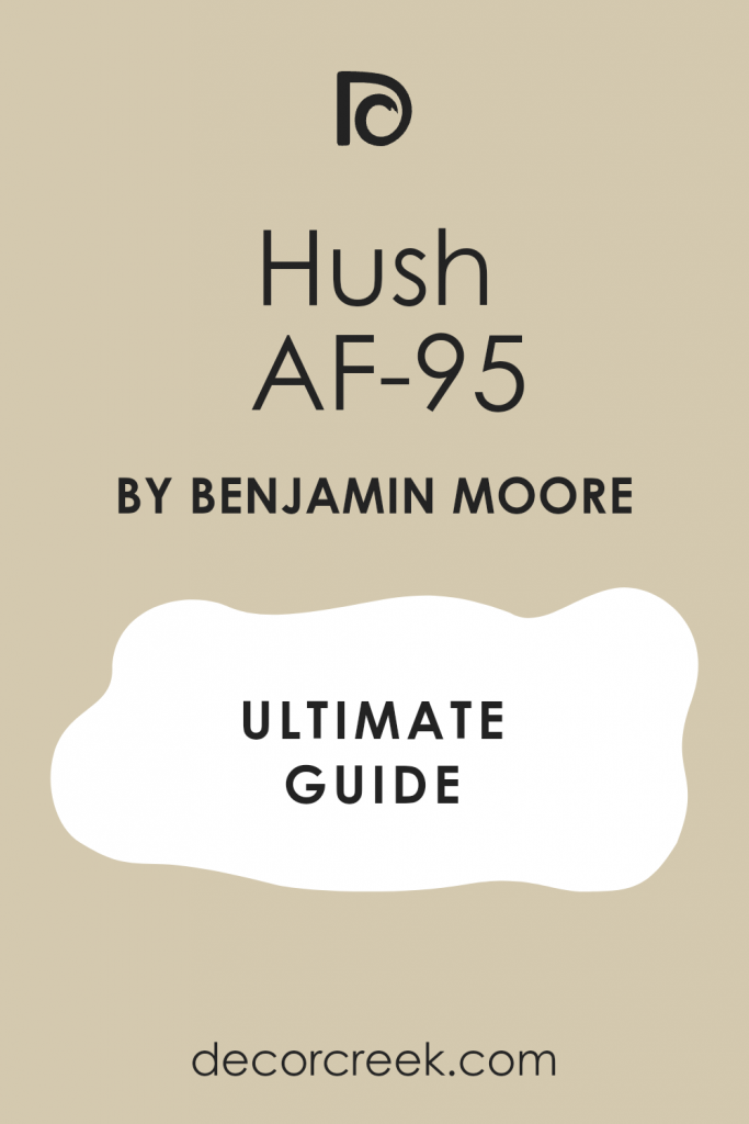 Hush AF-95 Paint Color by Benjamin Moore - DecorCreek