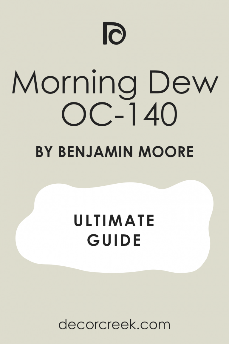 Morning Dew OC-140 Paint Color by Benjamin Moore - DecorCreek