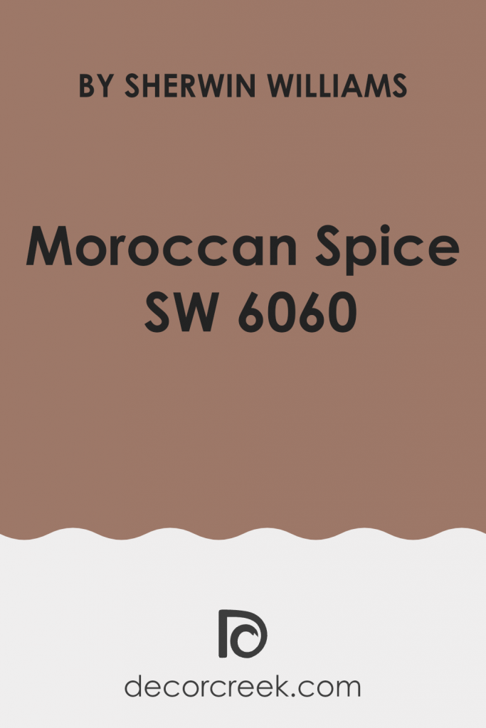 Moroccan Spice SW 6060 Paint Color by Sherwin Williams - DecorCreek