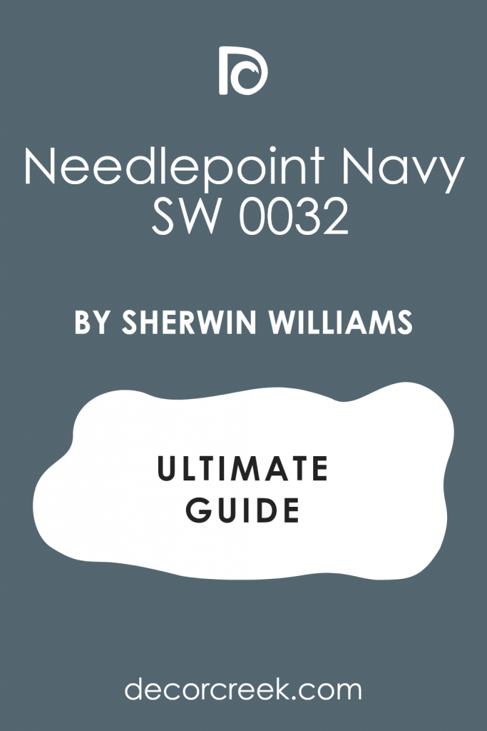 Needlepoint Navy SW 0032 Paint Color by Sherwin Williams - DecorCreek
