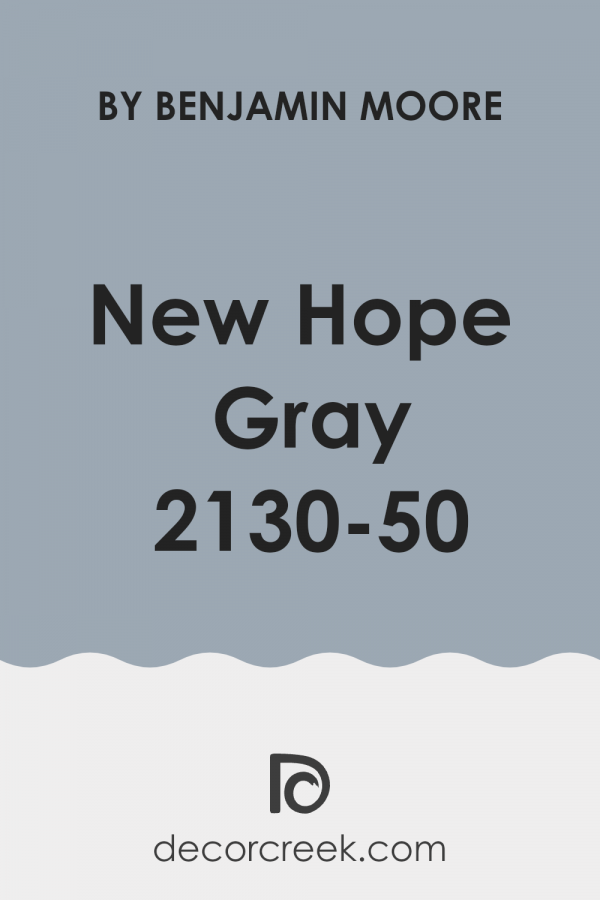 New Hope Gray 2130-50 Paint Color by Benjamin Moore - DecorCreek