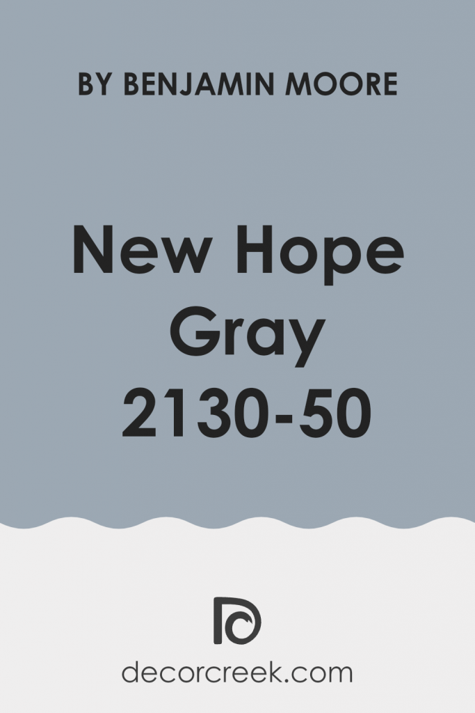 New Hope Gray 2130-50 Paint Color by Benjamin Moore - DecorCreek