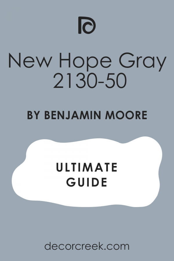 New Hope Gray 2130-50 Paint Color by Benjamin Moore - DecorCreek