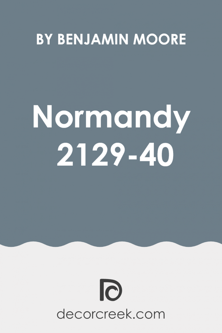 Normandy 2129-40 Paint Color by Benjamin Moore - DecorCreek