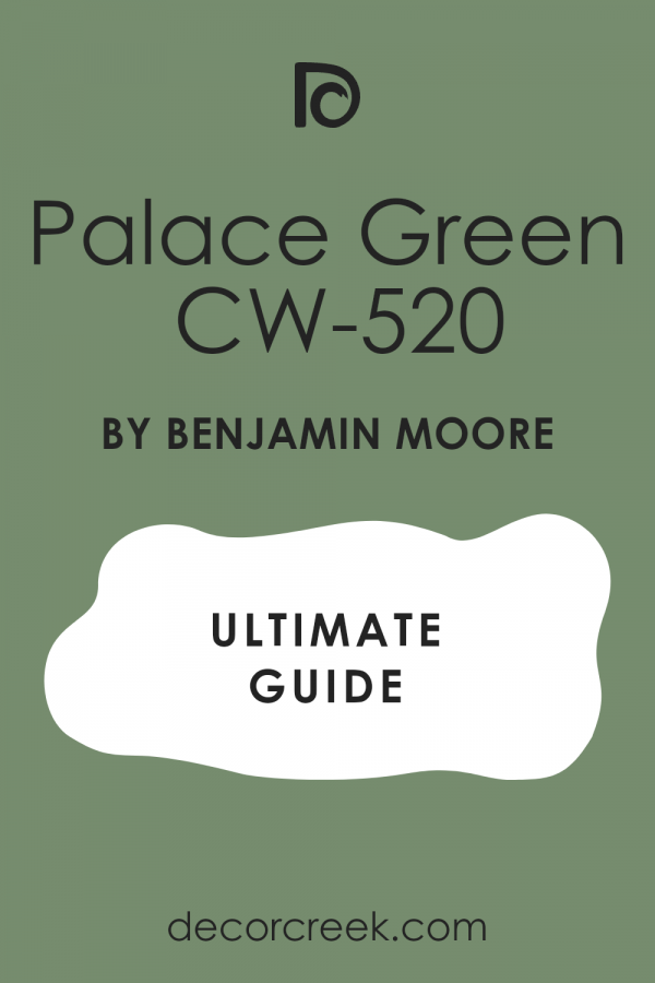 Palace Green CW-520 Paint Color by Benjamin Moore - DecorCreek
