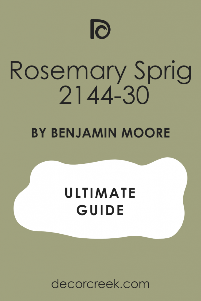 Rosemary Sprig 2144-30 Paint Color by Benjamin Moore - DecorCreek