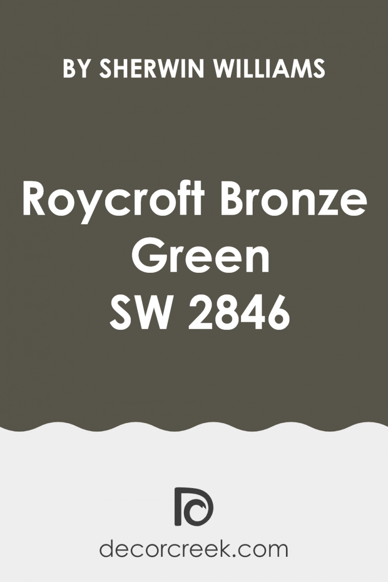 Roycroft Bronze Green SW 2846 Paint Color by Sherwin Williams - DecorCreek
