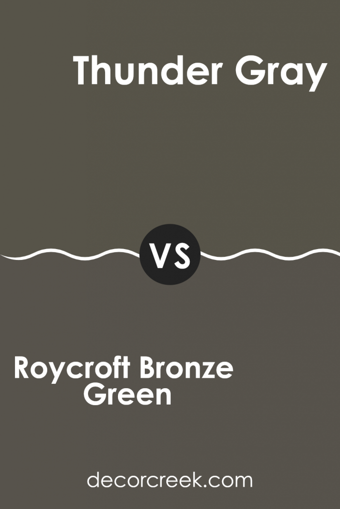 Roycroft Bronze Green SW 2846 Paint Color by Sherwin Williams - DecorCreek