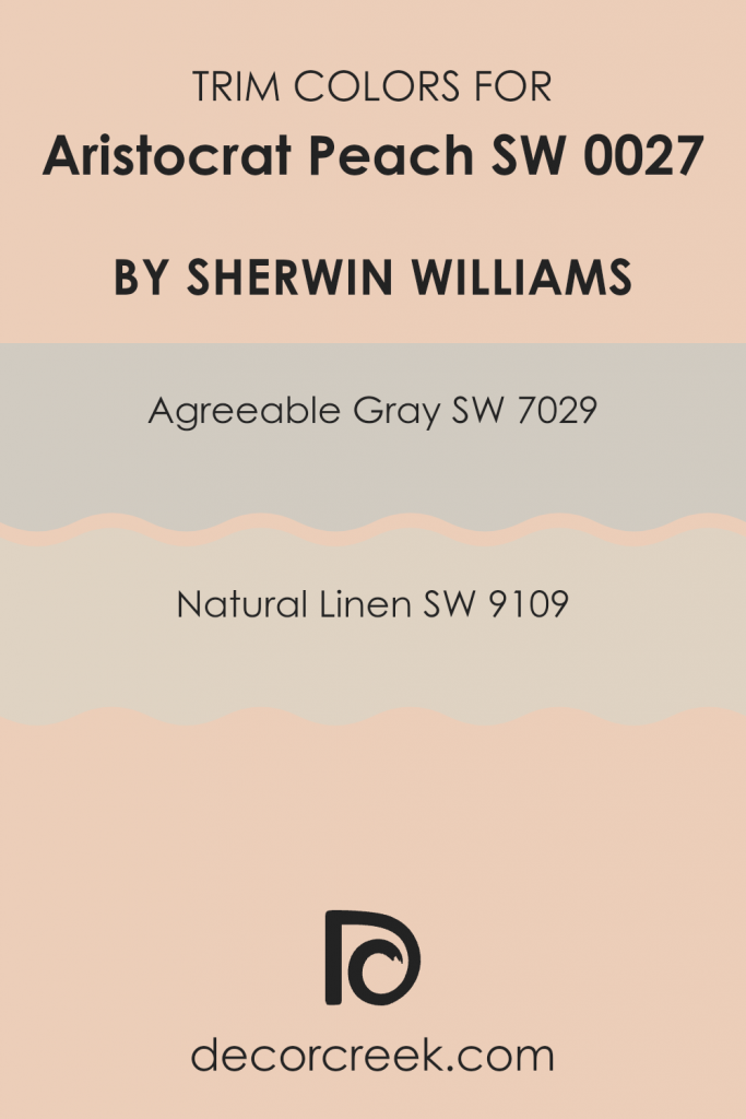 Aristocrat Peach SW 0027 Paint Color by Sherwin Williams - DecorCreek