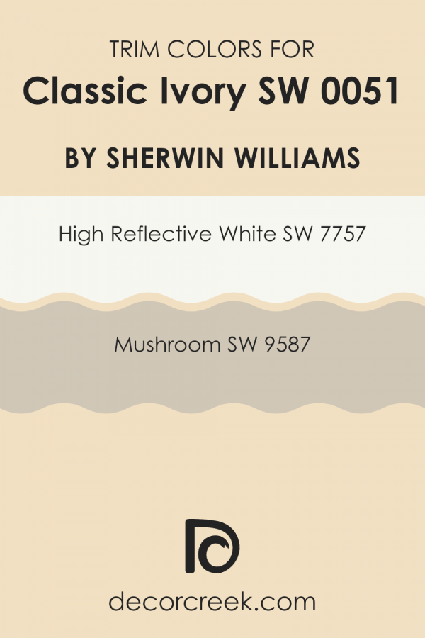 Classic Ivory SW 0051 Paint Color by Sherwin Williams - DecorCreek