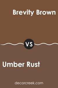 Umber Rust SW 9100 Paint Color by Sherwin Williams - DecorCreek