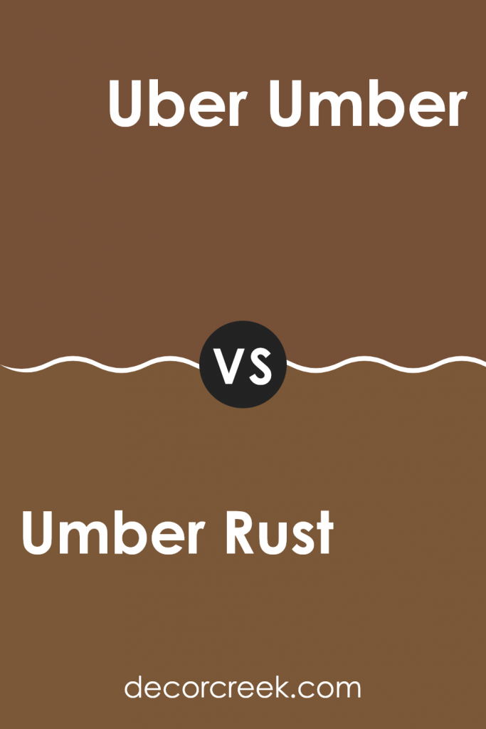 Umber Rust SW 9100 Paint Color by Sherwin Williams - DecorCreek