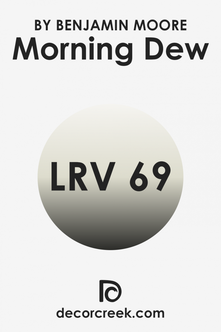 Morning Dew OC-140 Paint Color by Benjamin Moore - DecorCreek