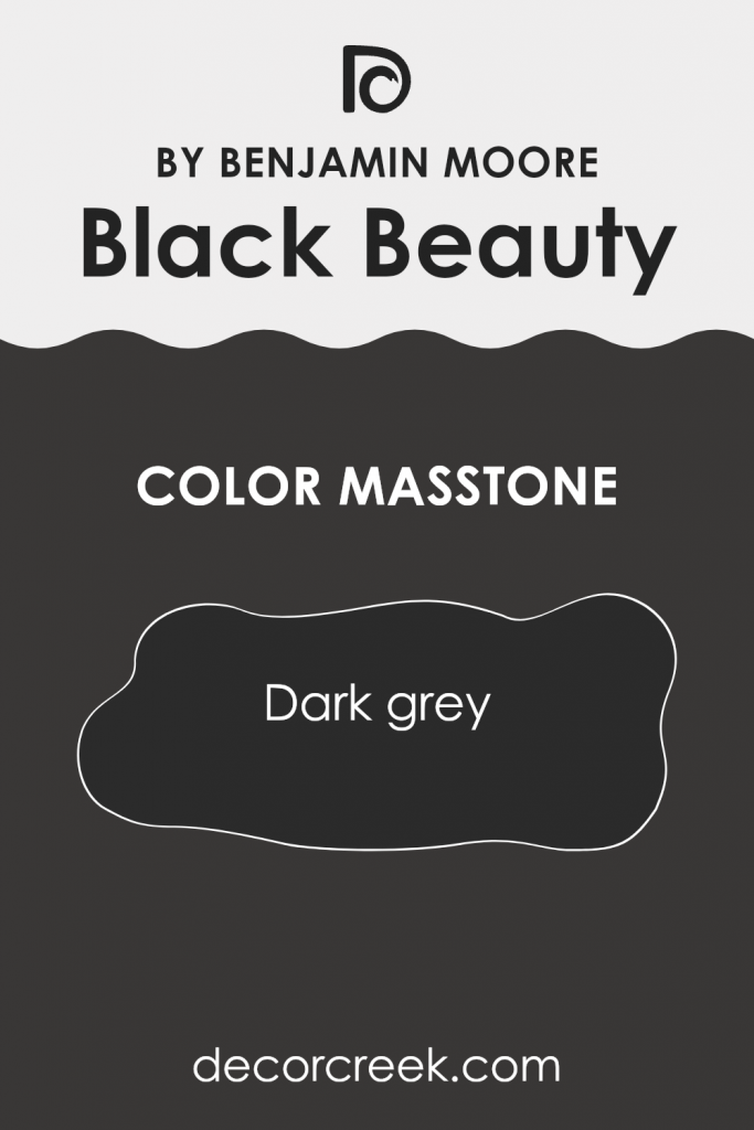Black Beauty 2128-10 Paint Color by Benjamin Moore - DecorCreek