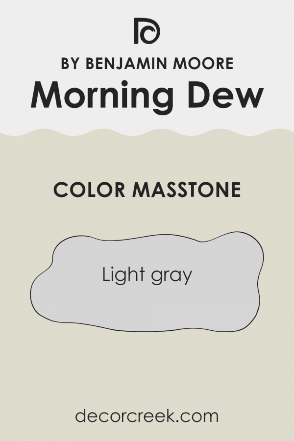 Morning Dew OC-140 Paint Color by Benjamin Moore - DecorCreek