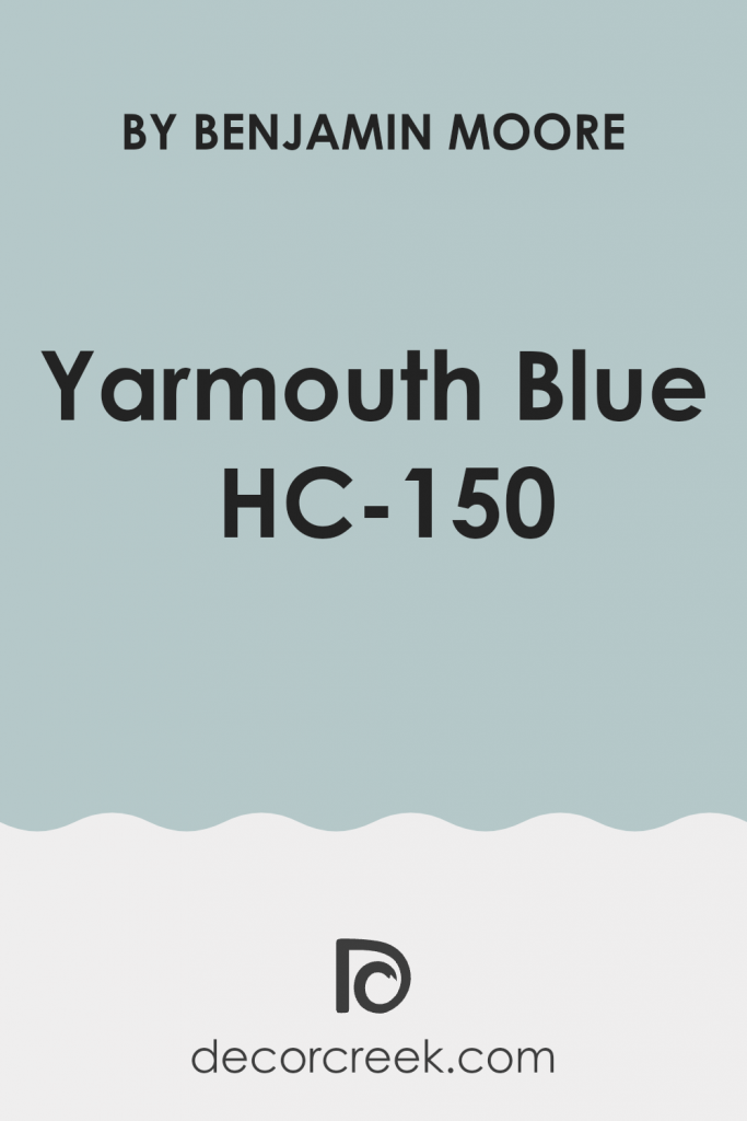 Yarmouth Blue HC-150 Paint Color by Benjamin Moore - DecorCreek