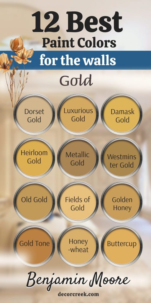 26 Gold Paint Colors For Walls in 2026: Trending Warm Shades by Sherwin ...