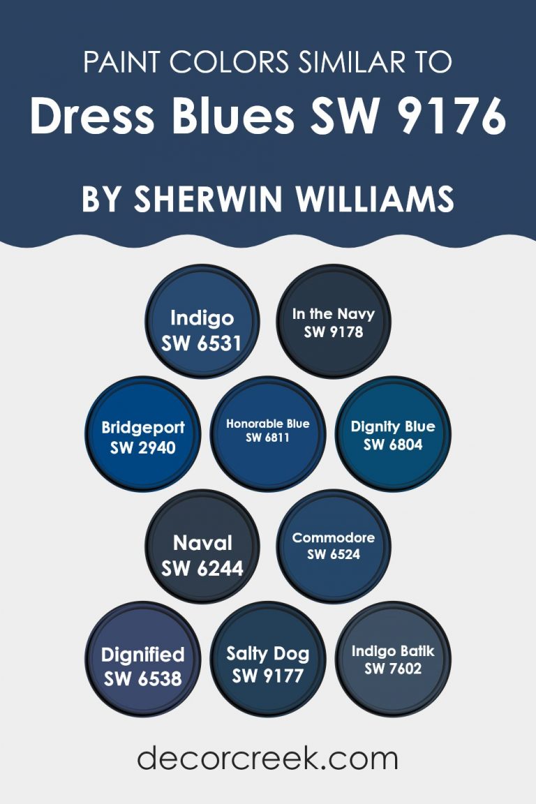 Dress Blues SW 9176 Paint Color by Sherwin Williams - DecorCreek