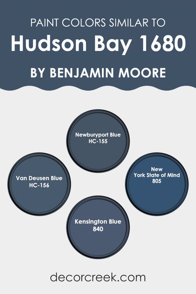 Hudson Bay 1680 Paint Color by Benjamin Moore - DecorCreek