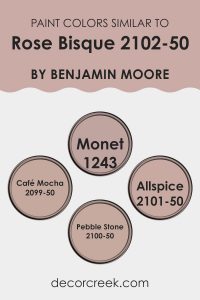 Rose Bisque 2102-50 Paint Color by Benjamin Moore - DecorCreek
