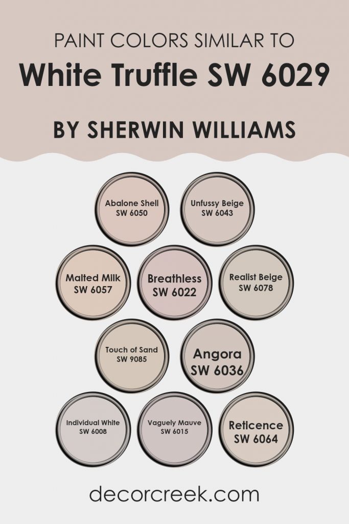White Truffle SW 6029 Paint Color by Sherwin Williams - DecorCreek