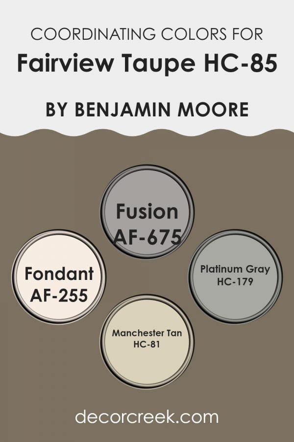 Fairview Taupe HC-85 Paint Color by Benjamin Moore - DecorCreek