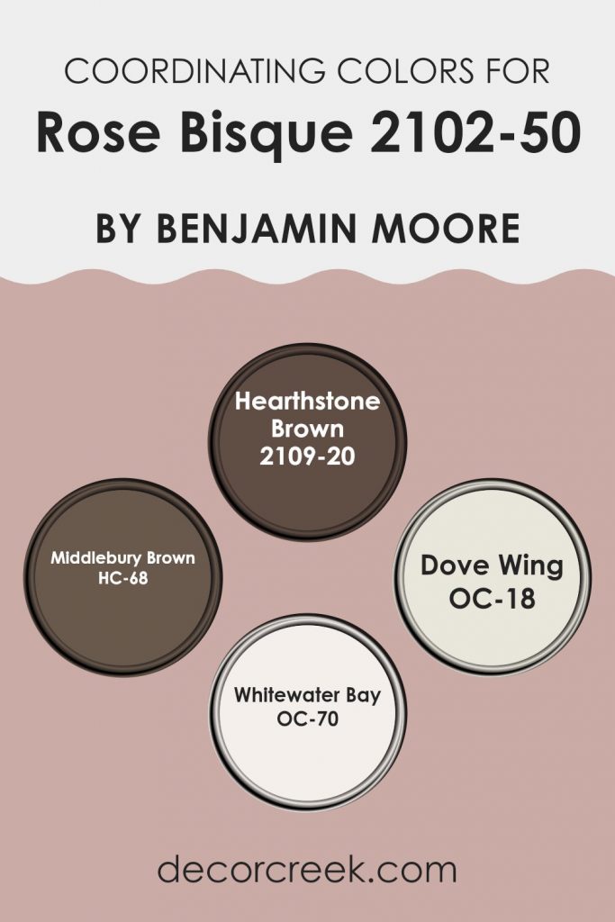 Rose Bisque 2102-50 Paint Color by Benjamin Moore - DecorCreek