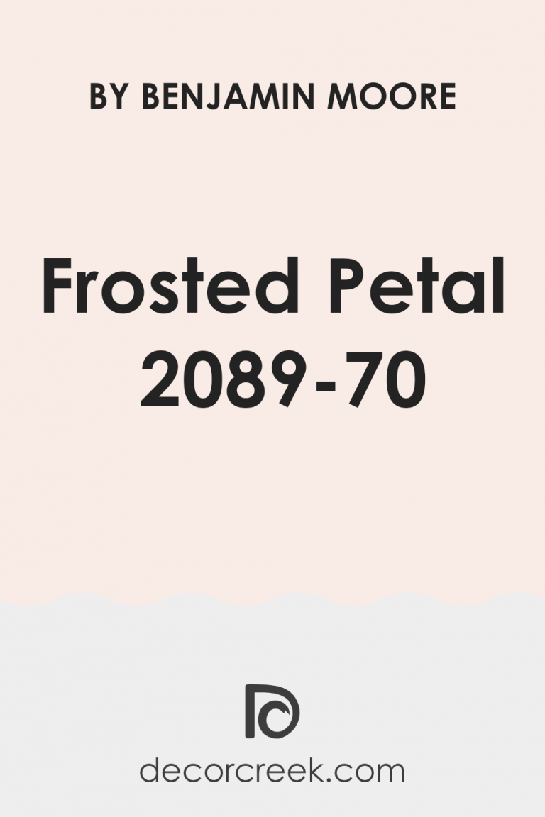 Frosted Petal 2089-70 Paint Color by Benjamin Moore - DecorCreek