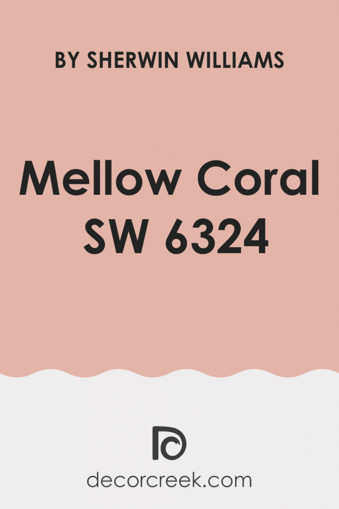 Mellow Coral SW 6324 Paint Color by Sherwin Williams - DecorCreek