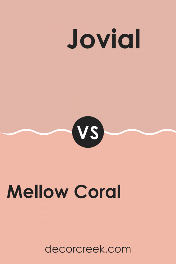 Mellow Coral SW 6324 Paint Color by Sherwin Williams - DecorCreek