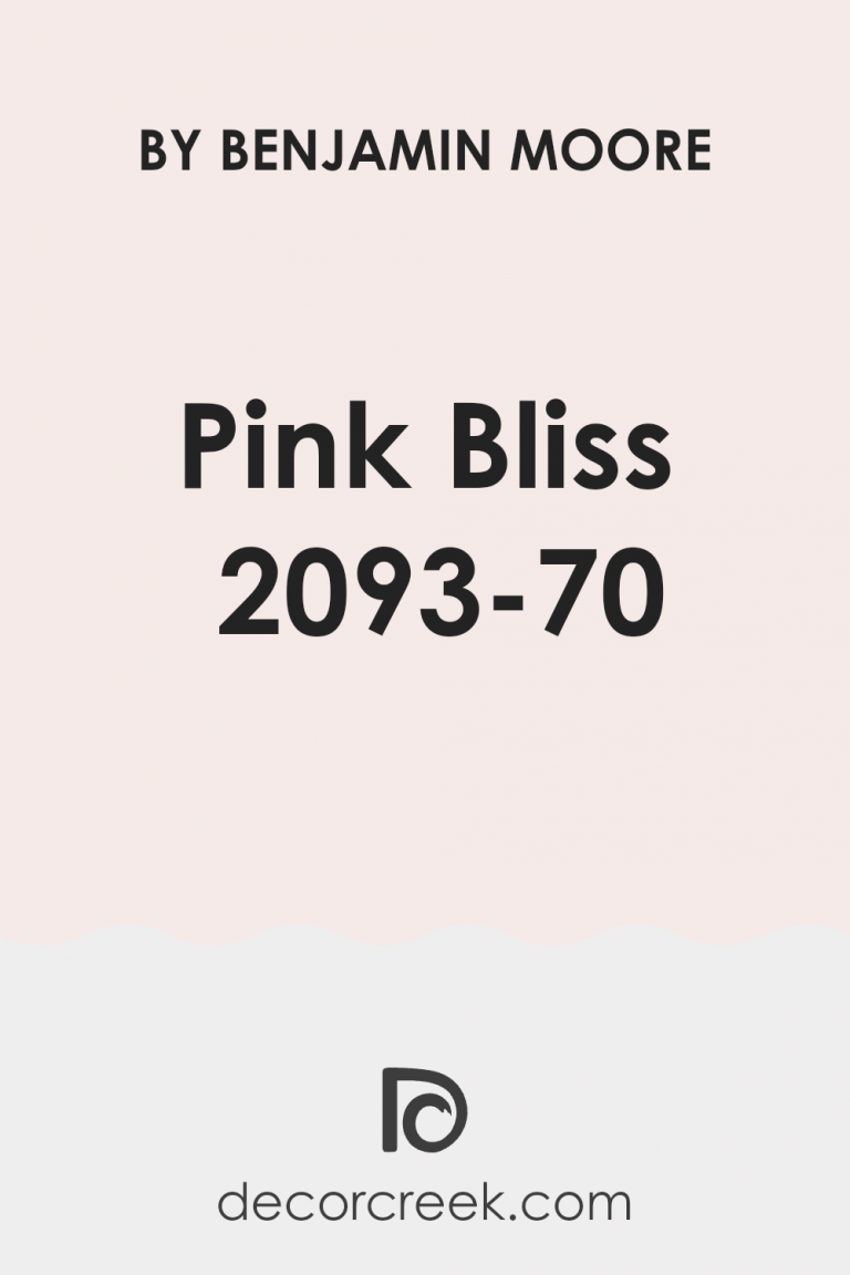 Pink Bliss 2093-70 Paint Color by Benjamin Moore - DecorCreek