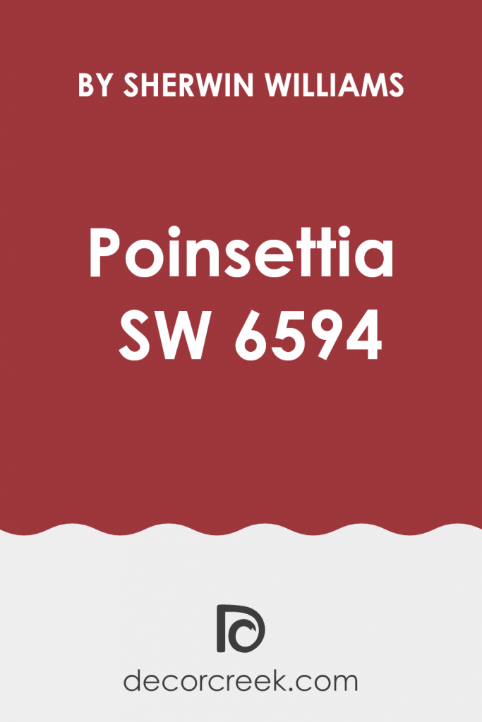 Poinsettia SW 6594 Paint Color by Sherwin Williams - DecorCreek