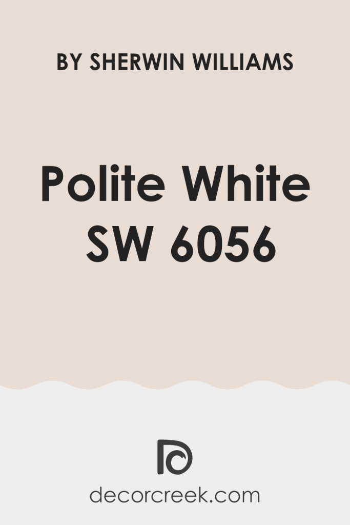 Polite White SW 6056 Paint Color by Sherwin Williams - DecorCreek