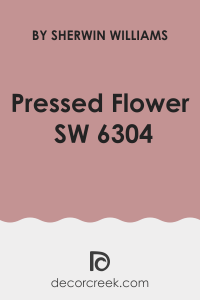 Pressed Flower SW 6304 Paint Color by Sherwin Williams - DecorCreek