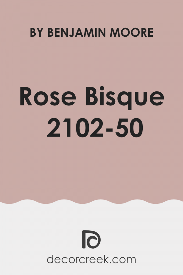 Rose Bisque 2102-50 Paint Color by Benjamin Moore - DecorCreek