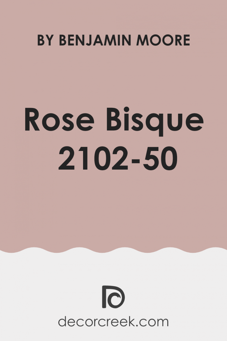 Rose Bisque 2102-50 Paint Color by Benjamin Moore - DecorCreek