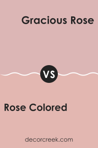 Rose Colored SW 6303 Paint Color by Sherwin Williams - DecorCreek