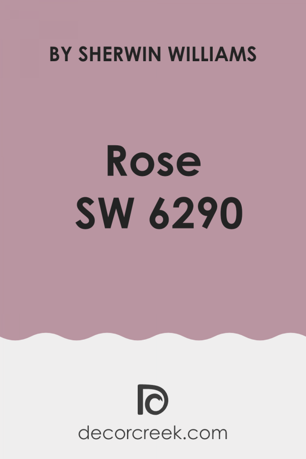 Rose SW 6290 Paint Color by Sherwin Williams - DecorCreek