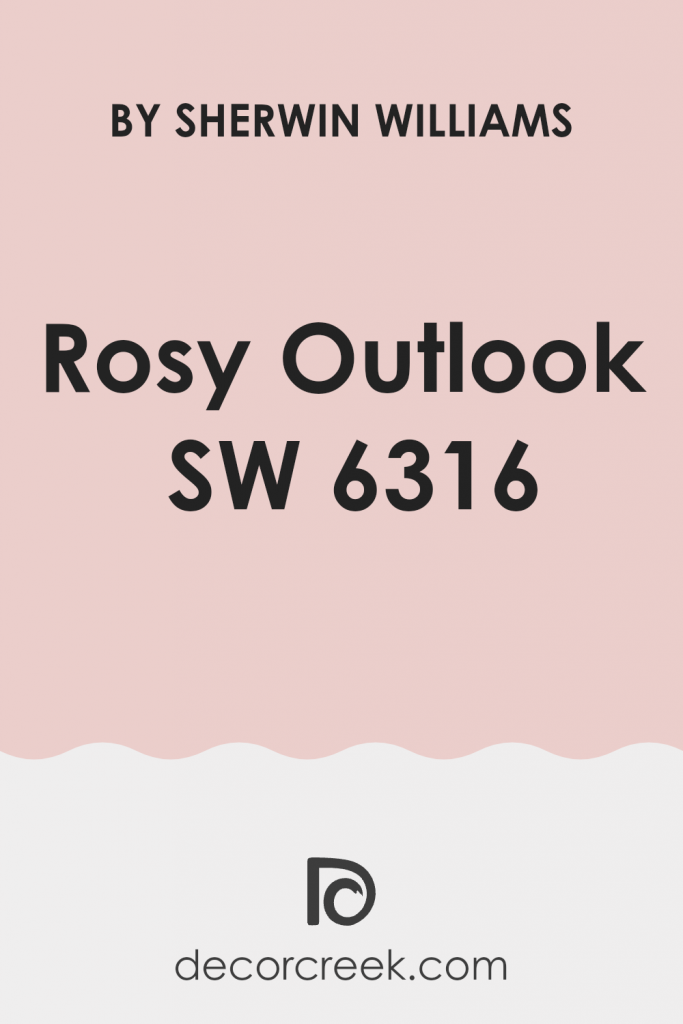 Rosy Outlook SW 6316 Paint Color by Sherwin Williams - DecorCreek