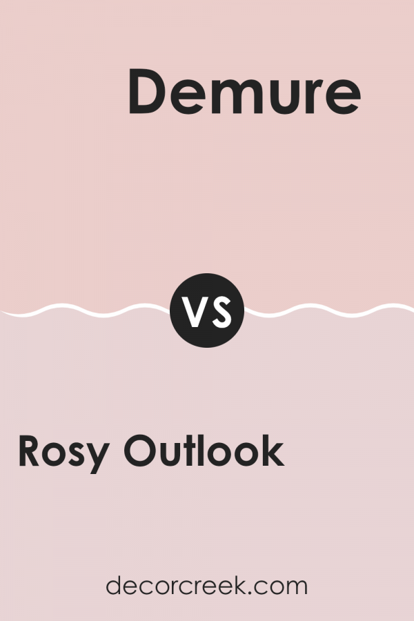 Rosy Outlook SW 6316 Paint Color by Sherwin Williams - DecorCreek