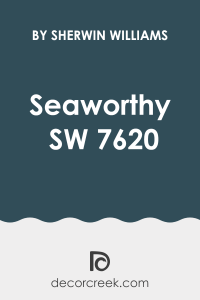 Seaworthy SW 7620 Paint Color by Sherwin Williams - DecorCreek