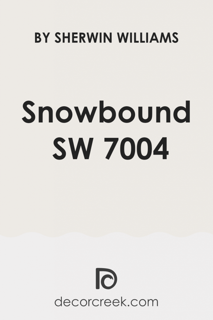 Things to Know Before You Choose Snowbound SW 7004 by Sherwin Williams ...