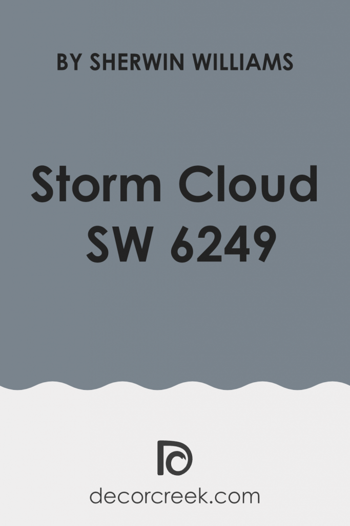 Storm Cloud SW 6249 Paint Color by Sherwin Williams - DecorCreek