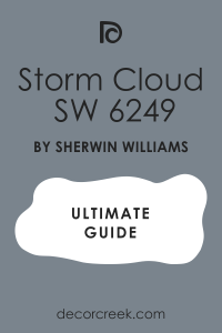 Storm Cloud SW 6249 Paint Color by Sherwin Williams - DecorCreek
