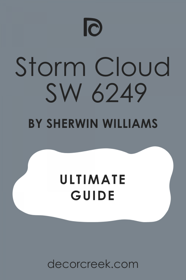 Storm Cloud SW 6249 Paint Color by Sherwin Williams - DecorCreek