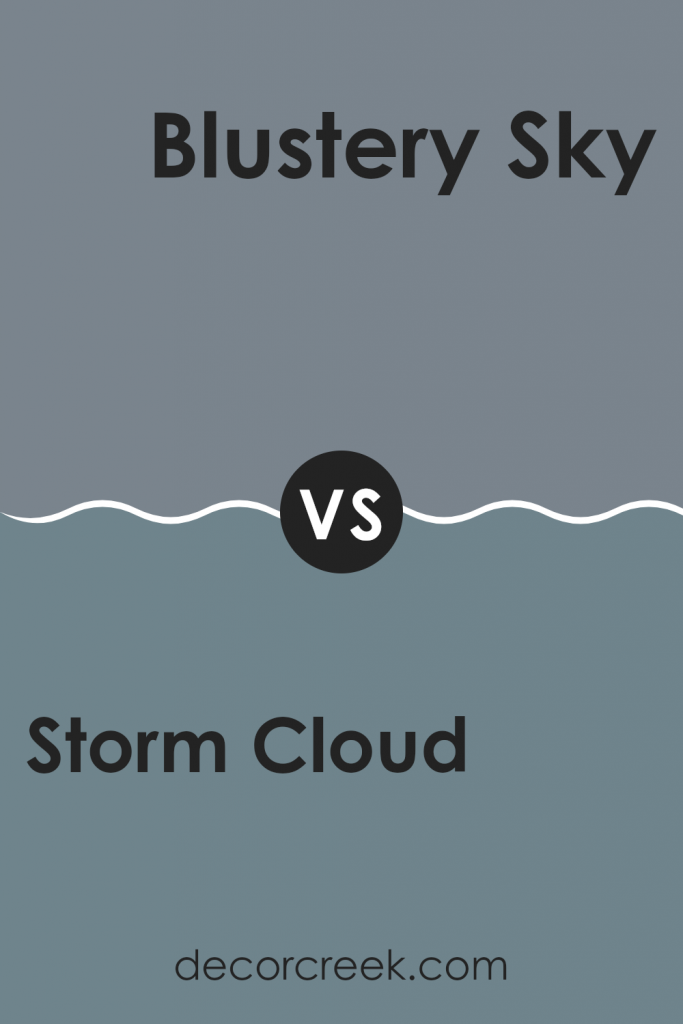 Storm Cloud SW 6249 Paint Color by Sherwin Williams - DecorCreek