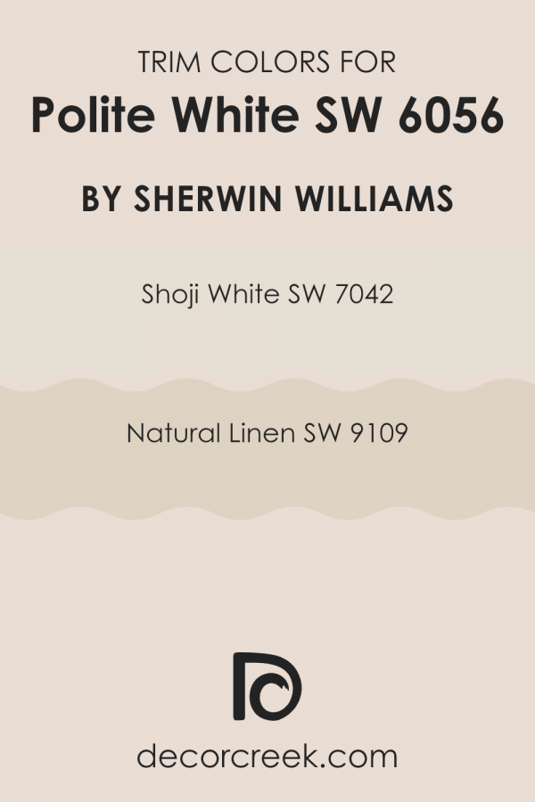 Polite White SW 6056 Paint Color by Sherwin Williams - DecorCreek