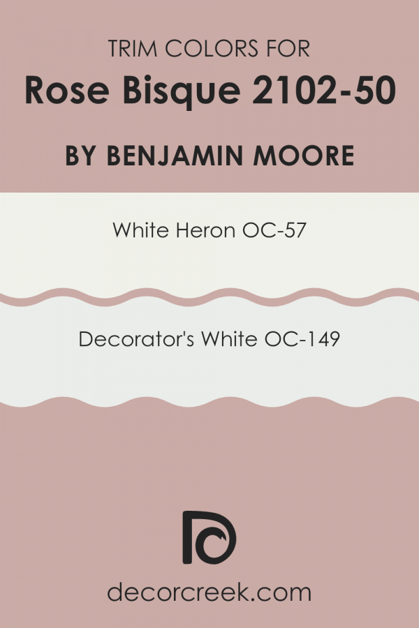 Rose Bisque 2102-50 Paint Color by Benjamin Moore - DecorCreek