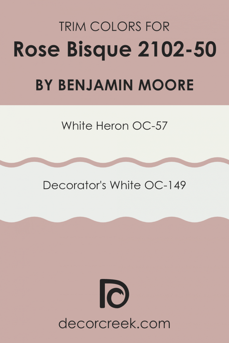 Rose Bisque 2102-50 Paint Color by Benjamin Moore - DecorCreek