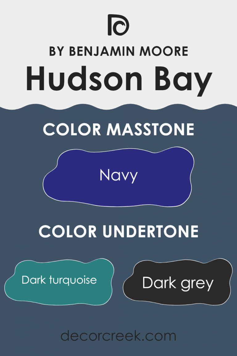 Hudson Bay 1680 Paint Color by Benjamin Moore - DecorCreek